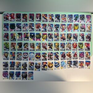 Marvel | Toys | Loblaws Marvel Character Cards Full Complete Set Kids ...